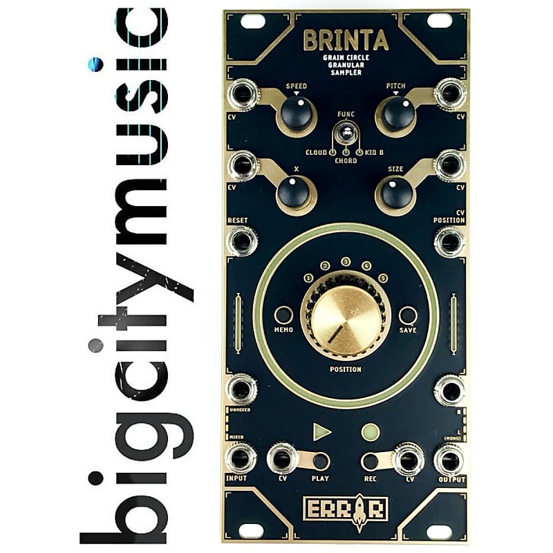 Error Instruments Brinta Granular Eurorack Sampler | Reverb