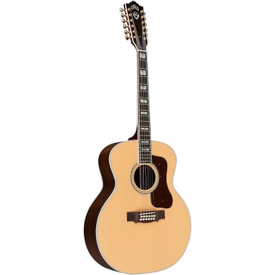 Guild F-512 12-String Acoustic Guitar Natural | Reverb