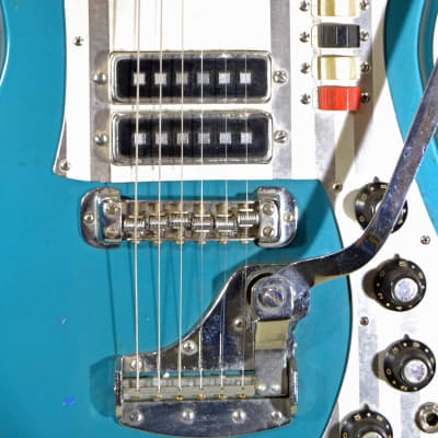 Teisco 1960's Del Ray ET-312 "Shark Fin" Electric Guitar in a | Reverb