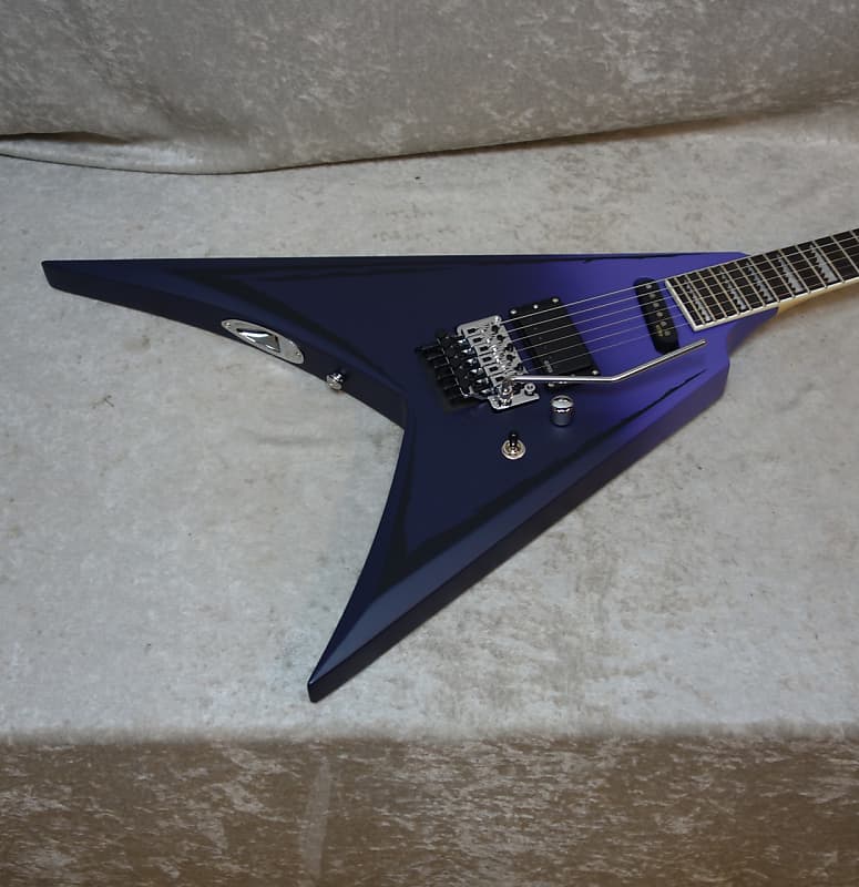 NEW! ESP LTD Alexi Ripped Electric Guitar in Purple Fade | Reverb