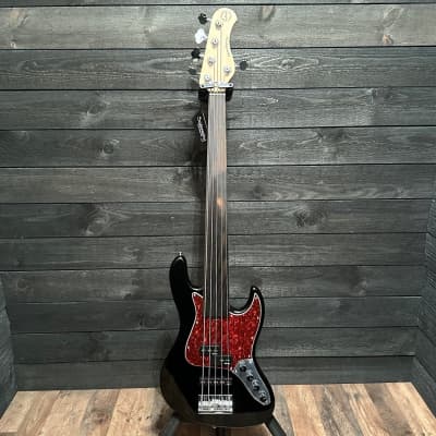 Sadowsky Metro Express Fretless Hybrid P/J 5 String Black | Reverb
