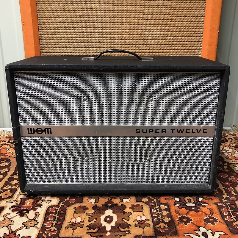 Vintage 1970s WEM Watkins 1x12 Super Twelve Guitar Cabinet | Reverb UK