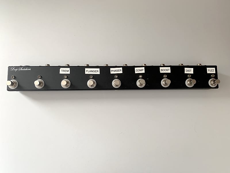 Loop Switchers 9 channel True Bypass Looper Pedal | Reverb