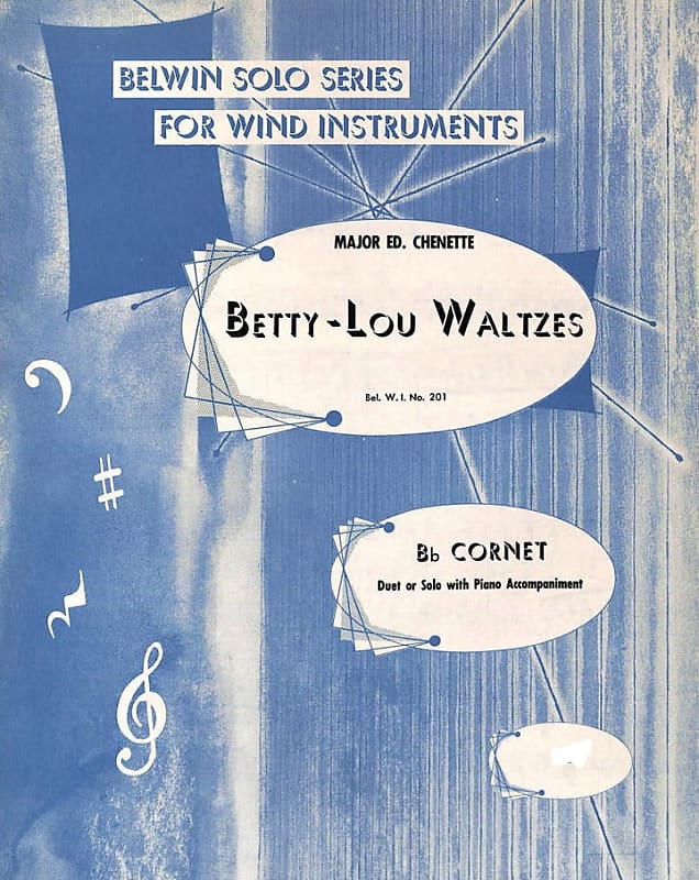 Betty-Lou Waltzes (Chenette) - Solo Cornet/Trumpet w/Piano | Reverb