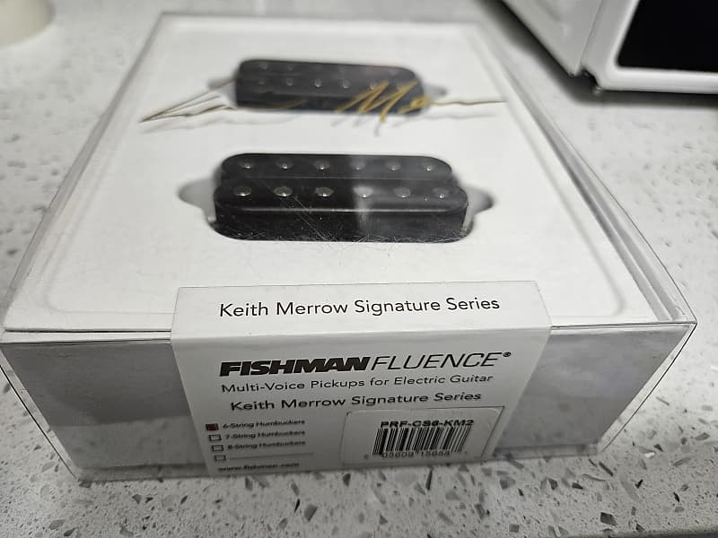 Fishman Fluence Keith Merrow pickups set 2021 - Black | Reverb