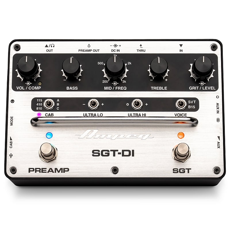 Ampeg SGT-DI Preamp DI Pedal | Reverb Australia