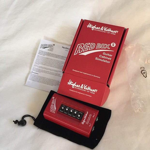 Hughes & Kettner Red Box 5 Guitar Cab Simulator | Reverb