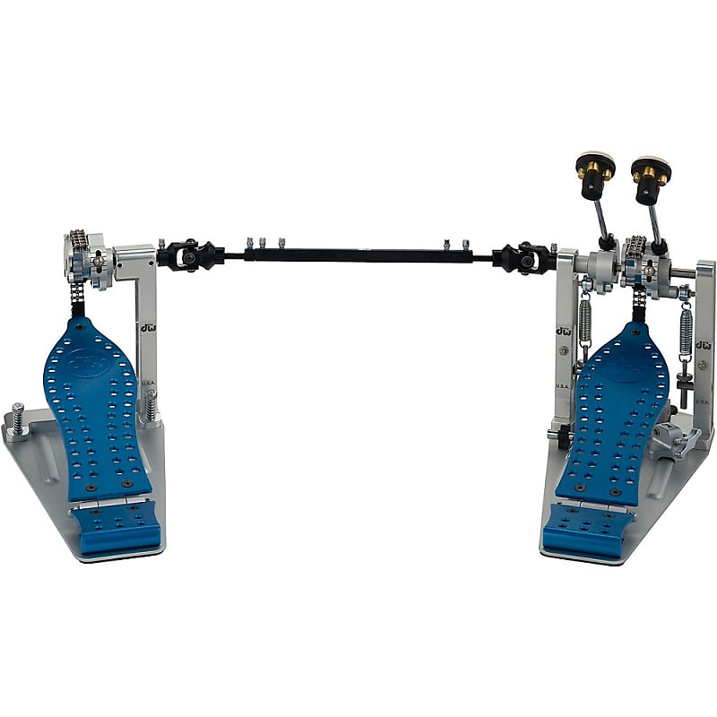 DW Colorboard Machined Chain Drive Double Bass Drum Pedal | Reverb