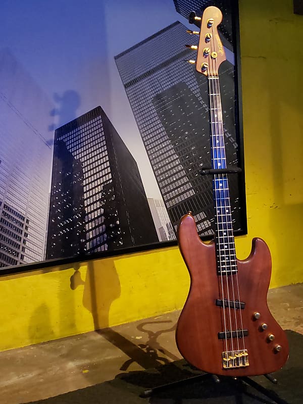 Moon Jazz Bass JJ 4 Walnut Natural | Reverb