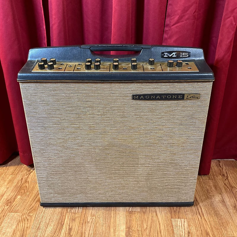 Vintage 1960s Magnatone Custom M15 Reverb 3x8 Combo | Reverb Australia