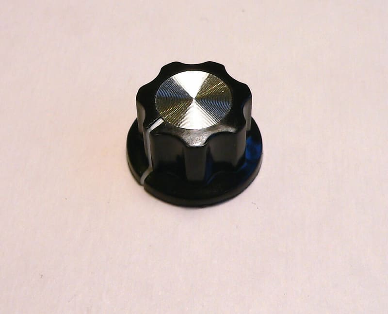 Small Black Knob Bakelite with pointer fits DIY Synth | Reverb