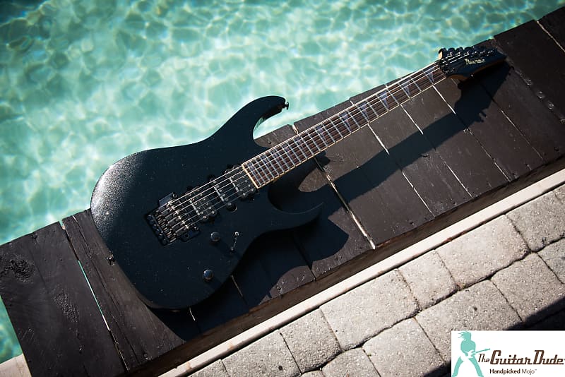 2006 Ibanez Prestige RG2570E GK - Team J Craft - Galaxy Black | Reverb