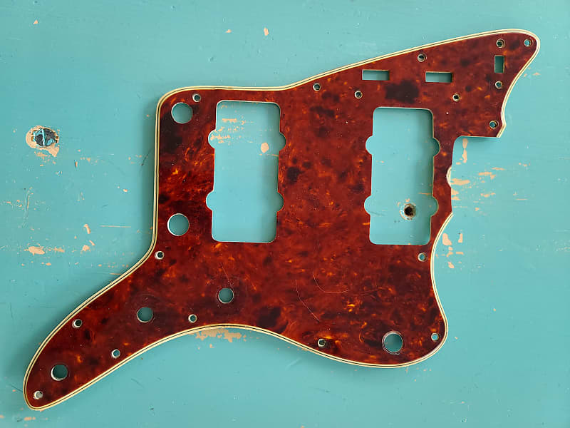 Fender Jazzmaster 1964 Pickguard - Celluloid Tortoise | Reverb