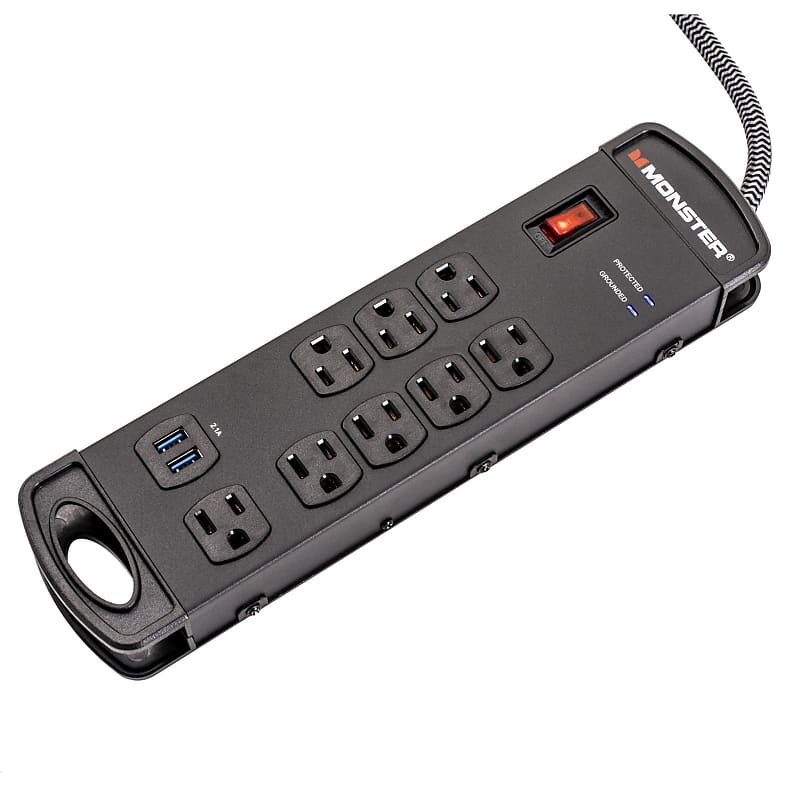 Monster Pro 8001 MI 8-Outlet Surge Power Strip | Reverb