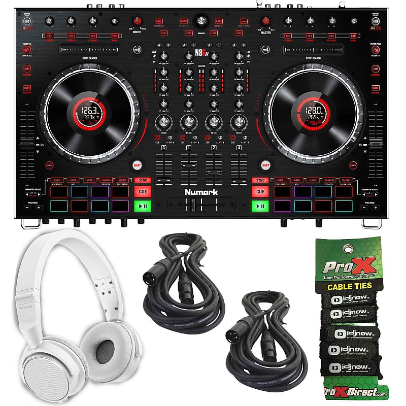 Numark NS6II 4-Channel Serato DJ Controller w/ 2" Color LCD | Reverb