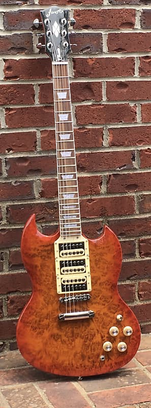 Firefly SG Elite Custom - UPGRADED 3 Invader Style Humbuckers | Reverb