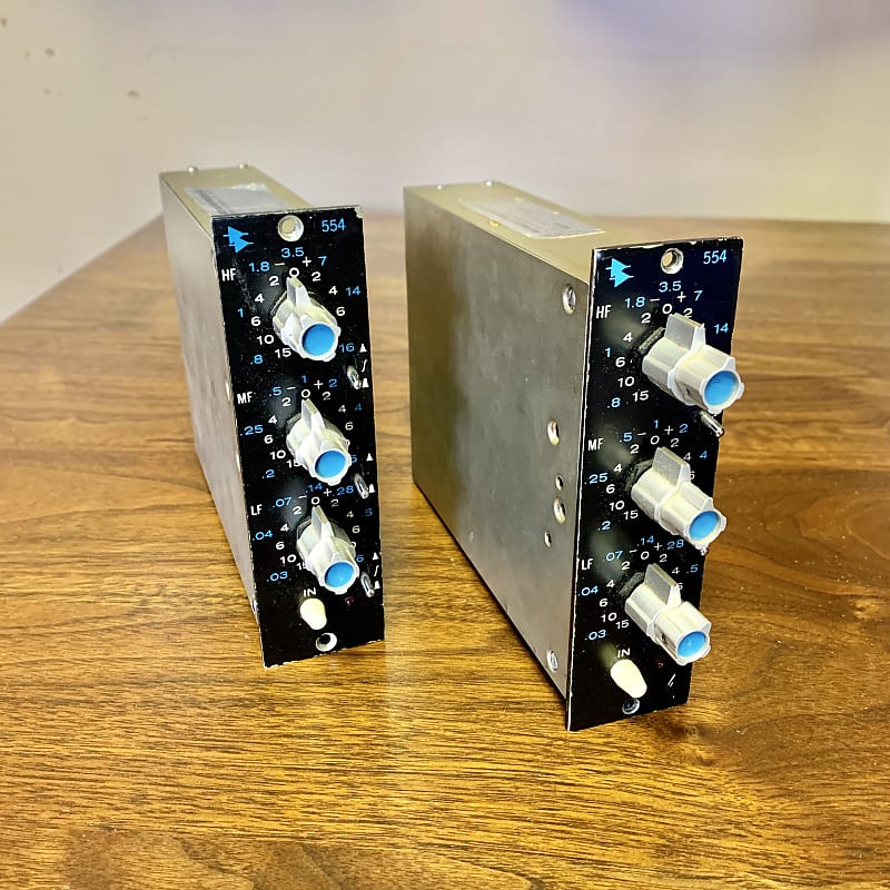 API 554 equalizer modules c 1970’s 500 series original | Reverb UK