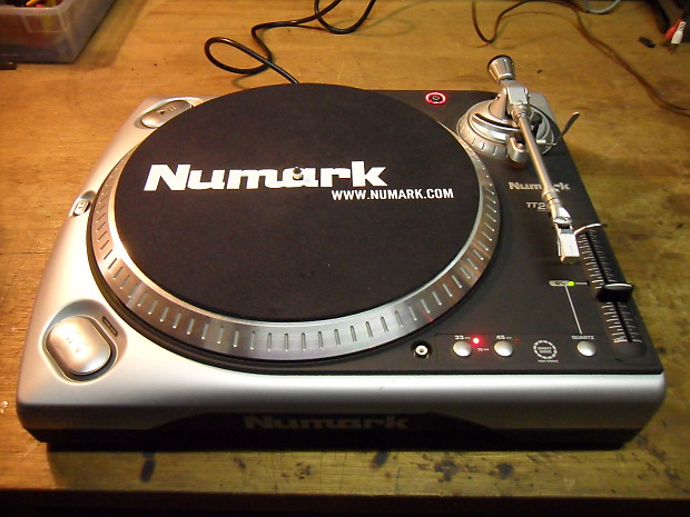 Numark TT200 Pro DJ Turntable with Shure white label | Reverb