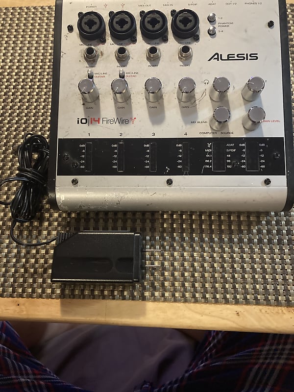 Alesis FireWire iO/14 with power supply | Reverb
