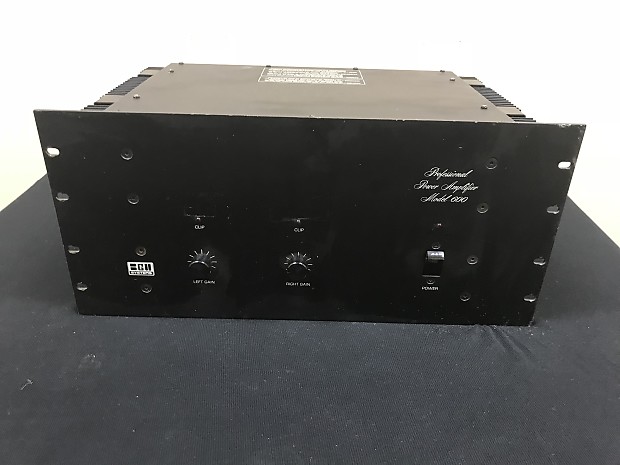 BGW Systems Professional Power Amplifier Model 600 | Vintage | Reverb