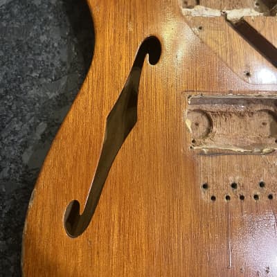 Fender telecaster Thinline 1968 - Mahogany body loaded | Reverb