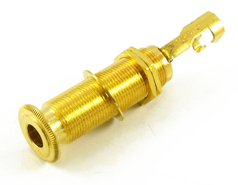Genuine Switchcraft End Pin Jack Stereo Gold | Reverb UK