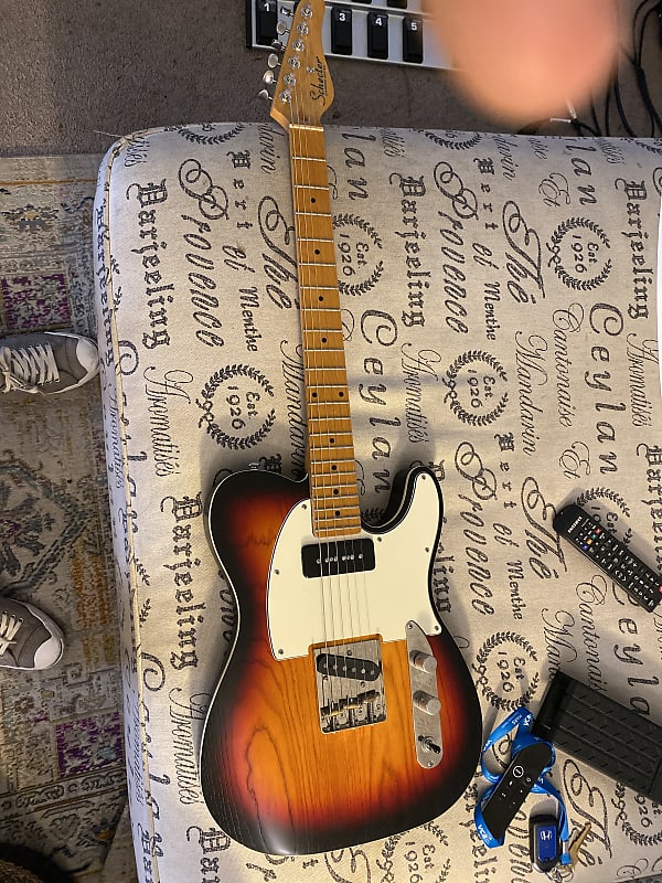 Schecter Diamond tele 2018 Sunburst | Reverb