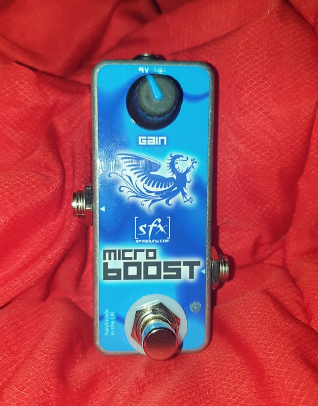 SFX Sound Micro-Booster Micro Boost 2022 Guitar Bass Clean | Reverb UK