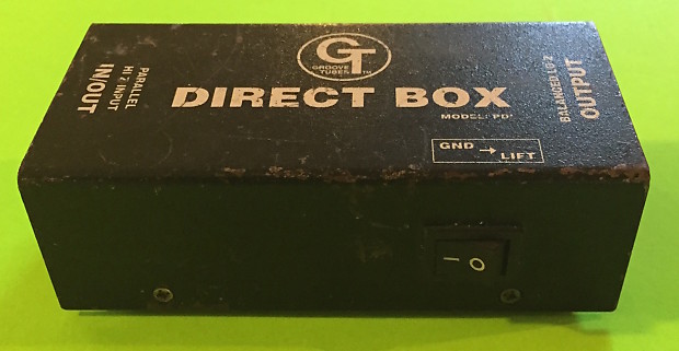 GT DI Box Black | Reverb