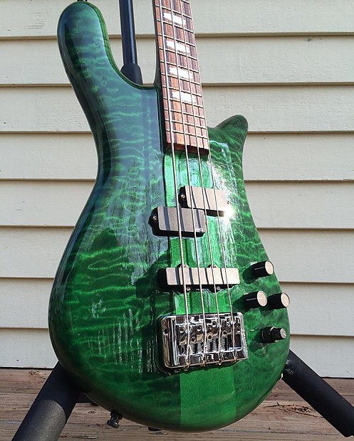 Dark Emerald Green Spector Euro4 SSD-era 18v HAZ | Reverb Canada
