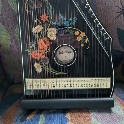 Zither Heaven Rock-It Stick Dulcimer Guitar With Bag, Wrench, | Reverb