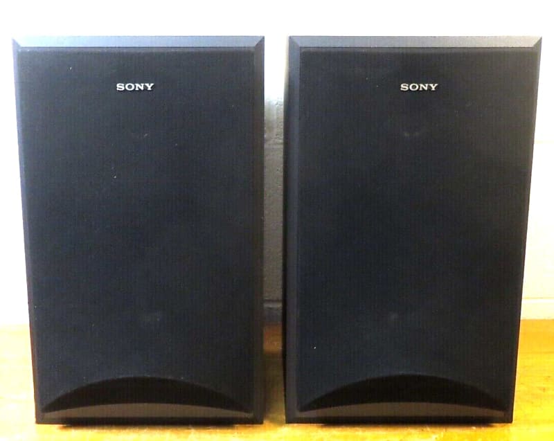 Sony SS-MB115 2000s Speakers Black | Reverb