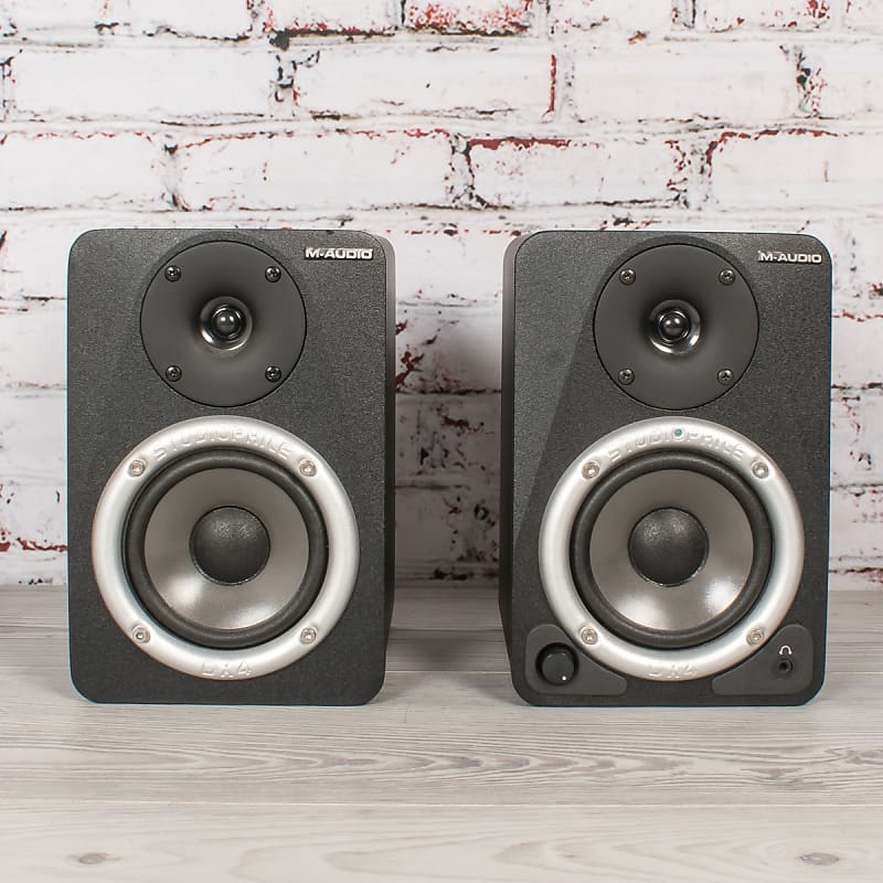 M-Audio Studiophile DX4 Powered Monitor Pair w/ Cables & | Reverb