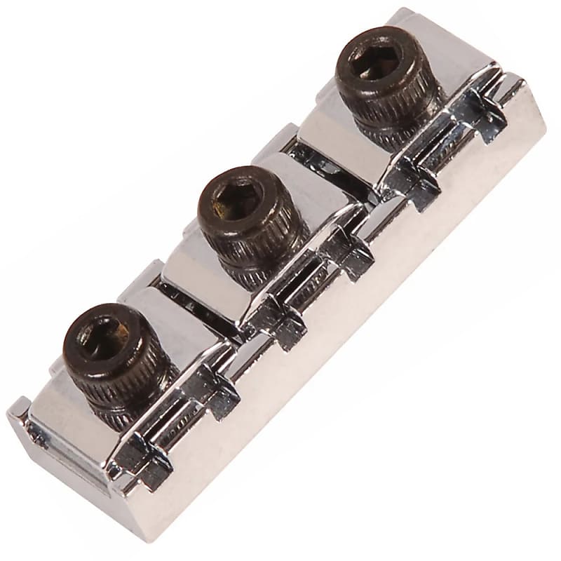 Guitar Tech Locking Nut & Key Chrome | Reverb