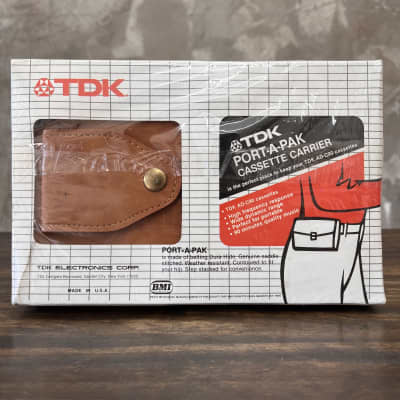 TDK AD-C90 Cassette Tapes and Cassette Carrier 1979 | Reverb