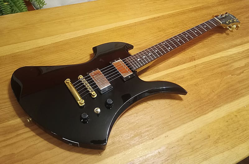 Fernandes Target Mockingbird. Black. Made in Japan. | Reverb