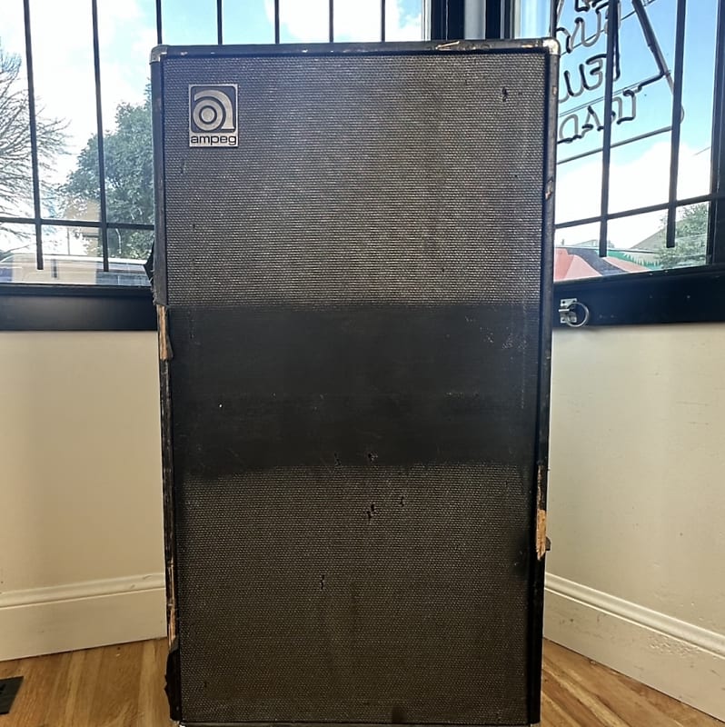 Ampeg SVT 8x10 cabinet cab vintage 810 square back | Reverb