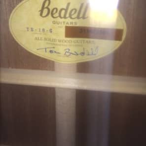 TOM BEDELL TB-18-G, ALL SOLID WOOD ACOUSTIC GUITAR, GIG BAG | Reverb