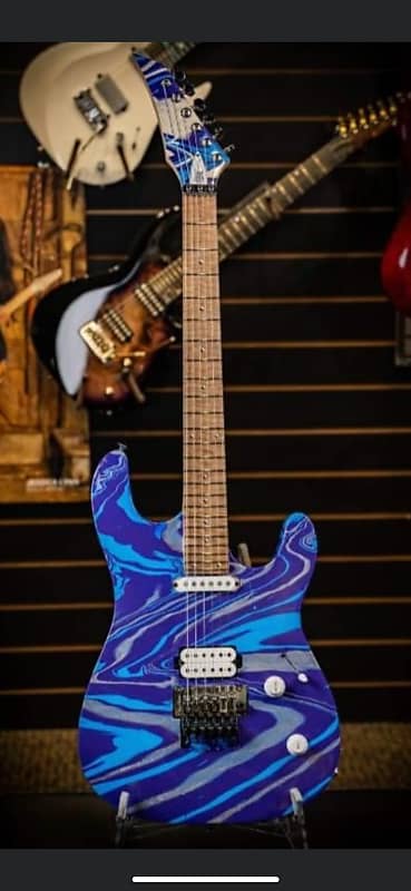 Carvin Jason Becker Kiesel Ying Yang Swirl | Reverb