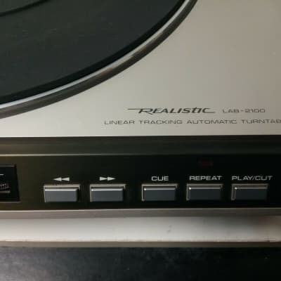 Realistic Lab 2100 Cat. No. 42-2911 Linear Tracking Turntable | Reverb