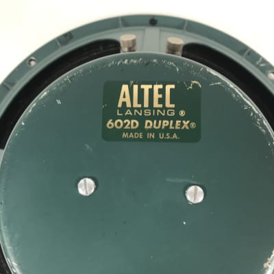 Altec Lansing 602-D 602D 15" Duplex Speaker | Reverb