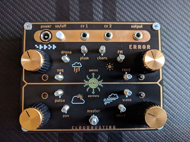Error Instruments Cloudbusting - Gold Edition | Reverb