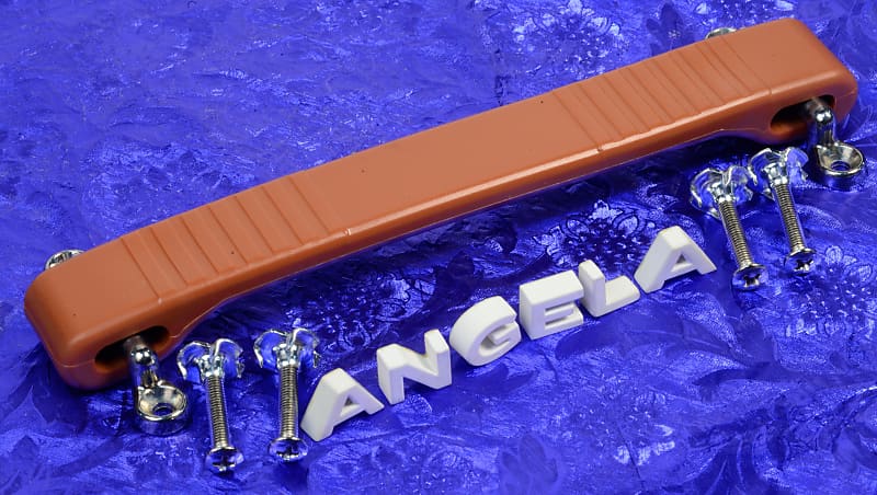 Orange Dog Bone Replacement Handle With Hardware #ORDB | Reverb