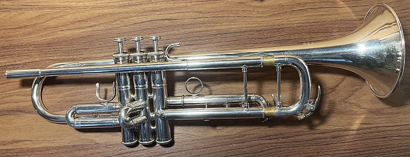 Rare Yamaha 6335HS MKII Bb Trumpet Silver | Reverb