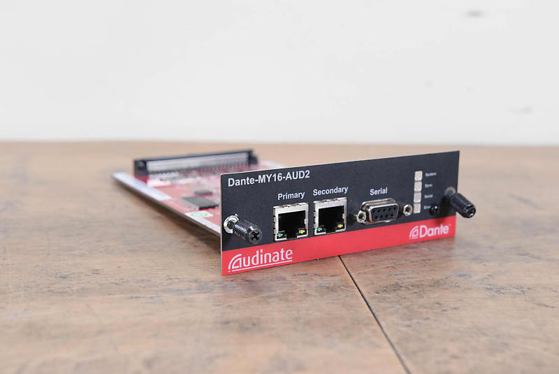 Audinate Dante-MY16-AUD2 16-Channel Dante Network I/O Card | Reverb