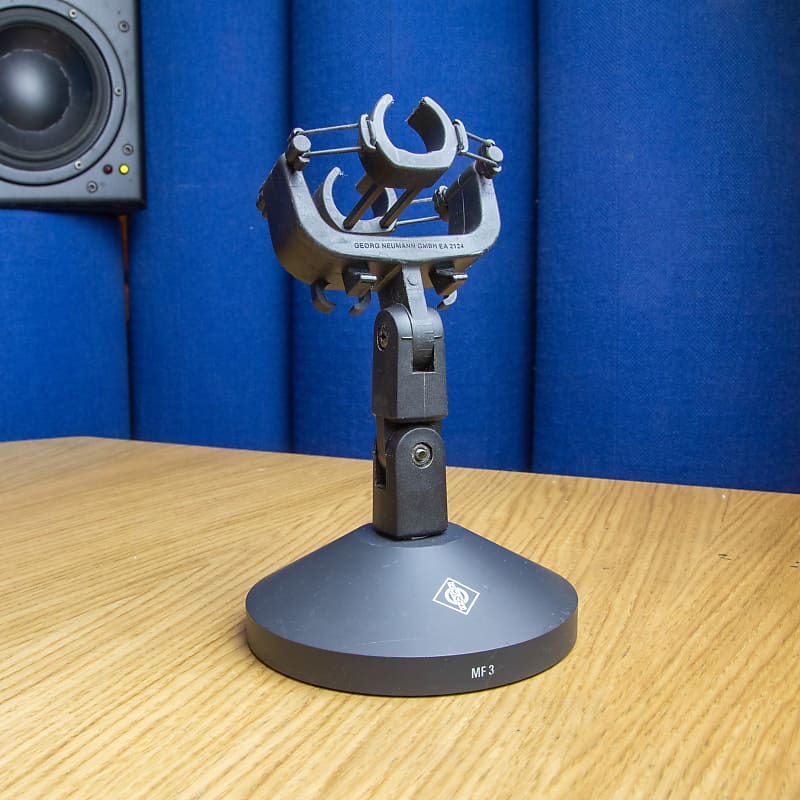 Neumann MF3 mic stand + EA2124 shockmount | Reverb