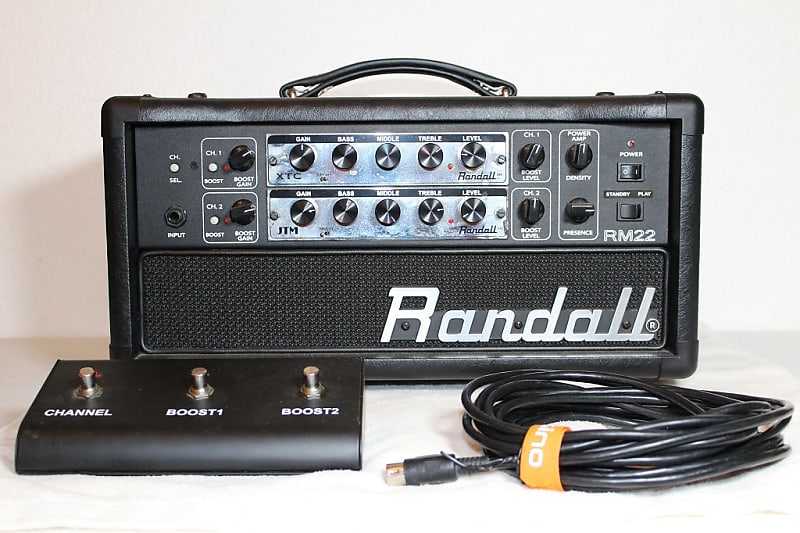 Randall RM22 MTS Series 2-Channel 22 Watt Modular Tube Guitar | Reverb