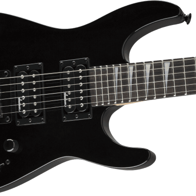 Jackson JS Series Dinky Minion JS1X Gloss Black Mini | Reverb