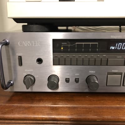 Vintage Carver The Receiver 900 from 1985 - Gunmetal Grey | Reverb