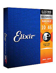 Elixir Nanoweb Coated Electric Guitar Strings - Custom Light | Reverb